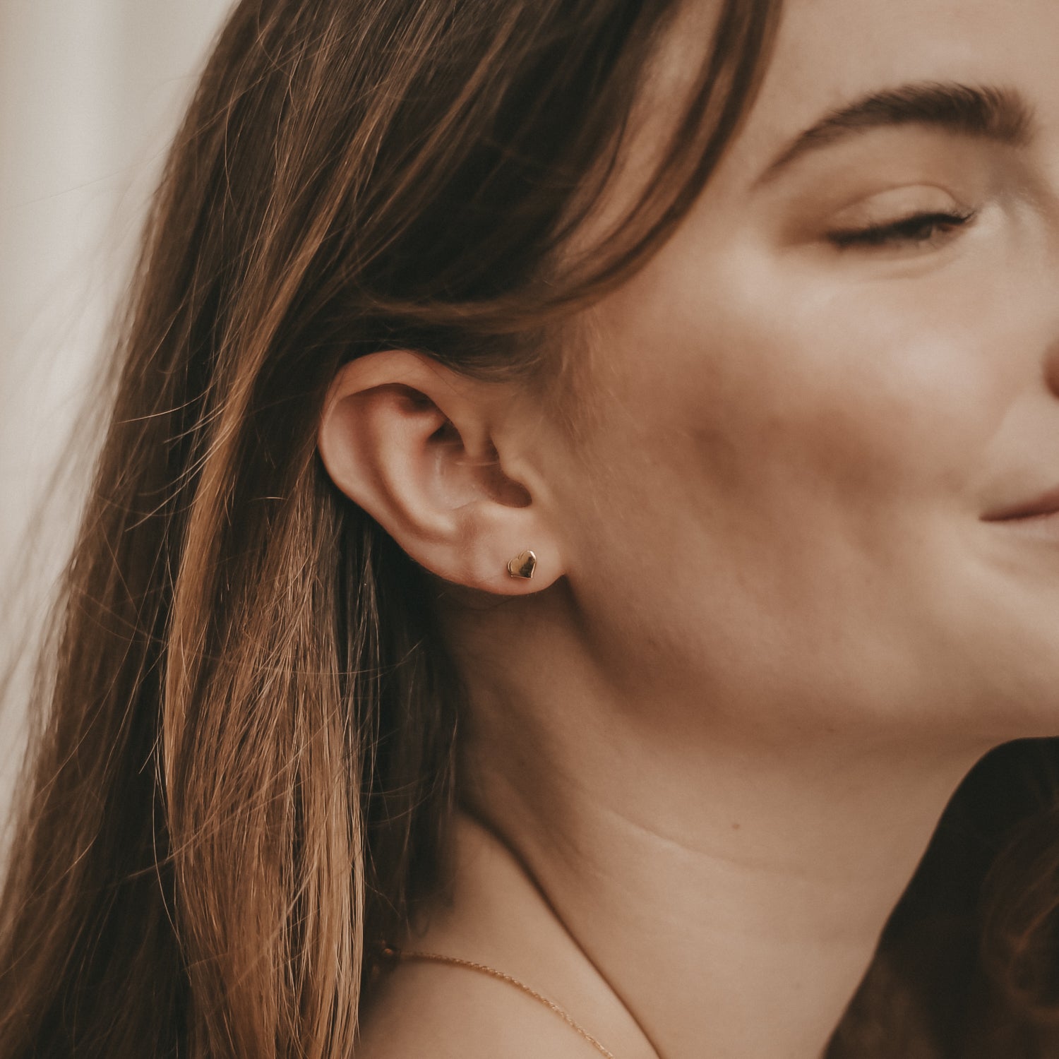 Zeige deine Liebe: Stecker Lia aus Goldvermeil | Eulenschnitt